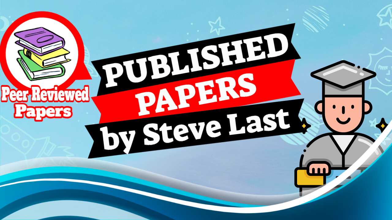 Published Papers by Steve Last